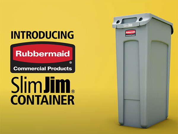 Slim Jim | Rubbermaid Commercial Products
