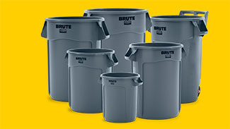 BRUTE® Waste Containers | Rubbermaid Commercial Products